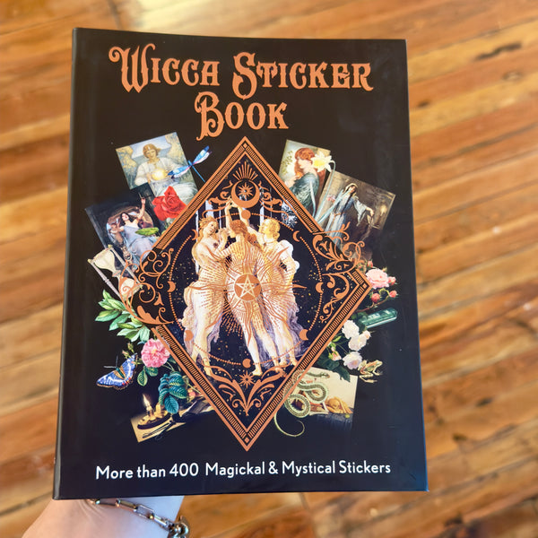 Wicca Sticker Book - The Healing Hedge Witch
