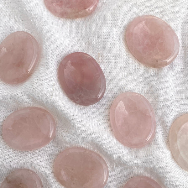 Rose Quartz Calming Stone - The Healing Hedge Witch